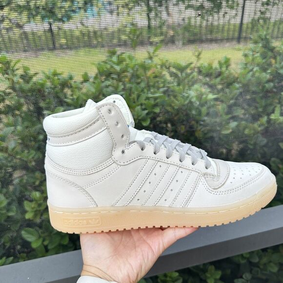 adidas | Shoes | Adidas Top Ten Rb High Off White Sesame Mens Athletic ...